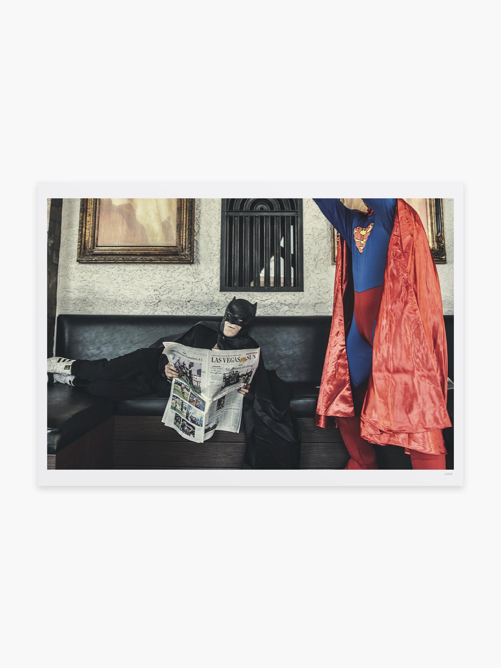 蝙蝠侠大战超人艺术摄影作品 | Anna Vinterfall斯德哥尔摩限量版收藏 | Mankovsky – Mankovsky Gallery